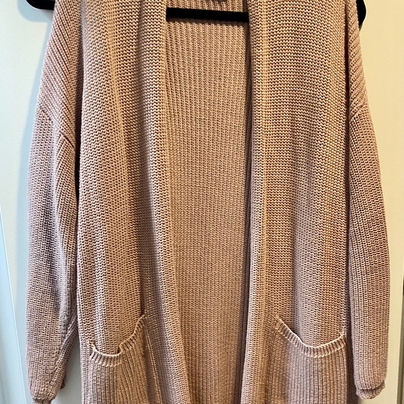 Sweaters | Cold Shoulder Cardigan Sweater With Pockets M | Poshmark
